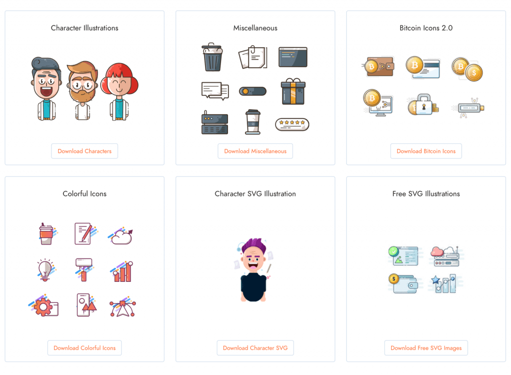 Free Lukasz Adam's Free Illustrations illustrations Vectors SVGs and PNGs